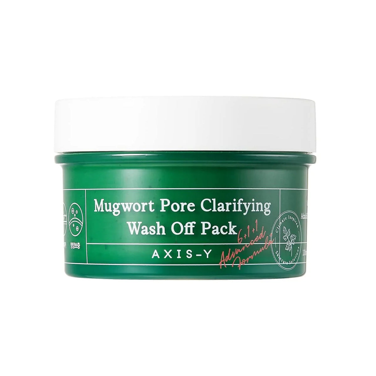 AXIS-Y Mugwort Pore Clarifying Wash Off Pack 100ml – Amore Cosmetics