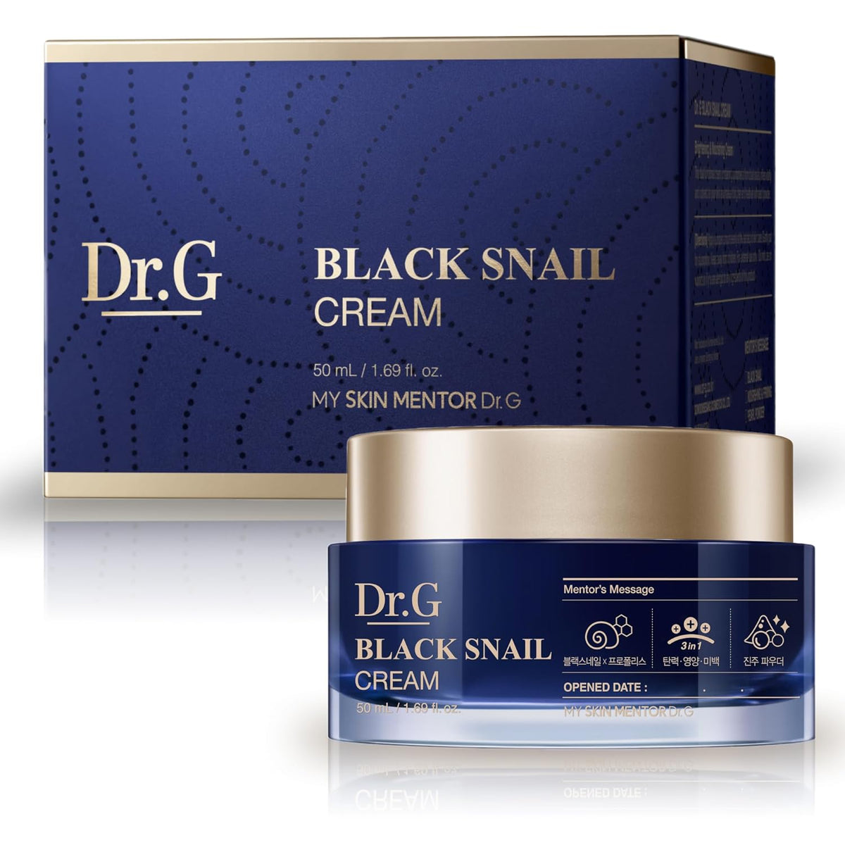 Dr.G Black Snail Cream 50ml – Amore Cosmetics